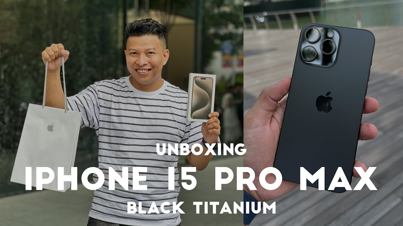 IPHONE 15 PRO MAX - UNBOXING DAN KESAN PERTAMANYA! - YouTube