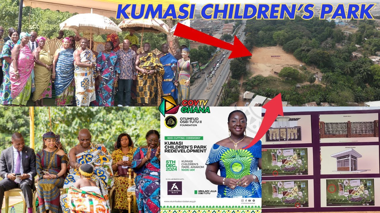 Redevelopment of Kumasi Children's Park || Otumfuo Foundation, First ...