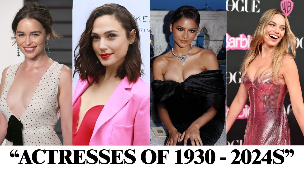 The Most Beautiful Actresses Every Year 1930 - 2024 - YouTube