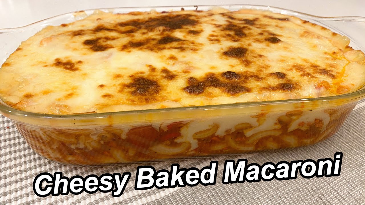 Cheesy Baked Macaroni | Good Taste - YouTube