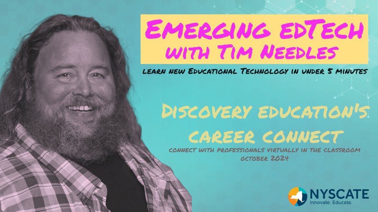 Emerging Edtech with Tim Needles: Discovery Education's Career Connect ...