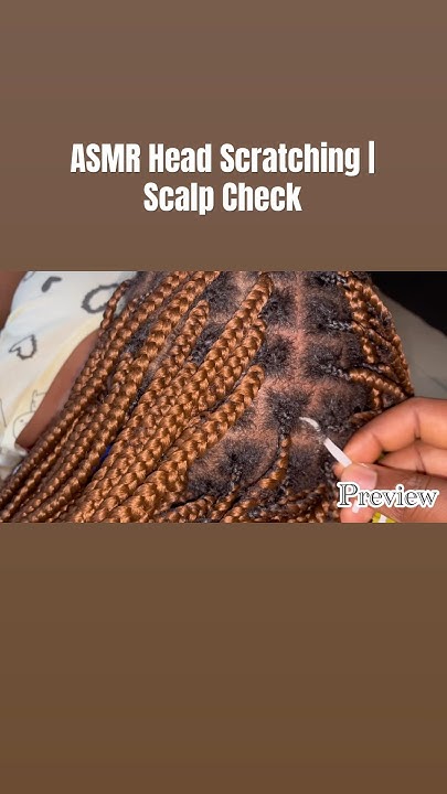 ASMR head scratching | scalp check #asmrscalpscratching #asmr #asmrscalpcheck - YouTube