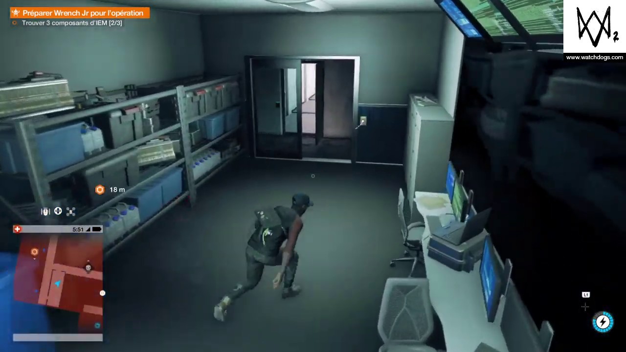 WATCH_DOGS 2 Start with the Robot, infiltration - YouTube