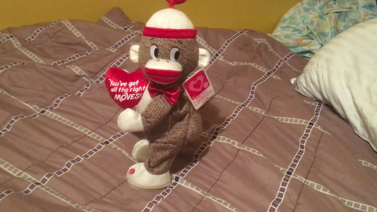 gemmy 2018 twerking sock monkey. - YouTube