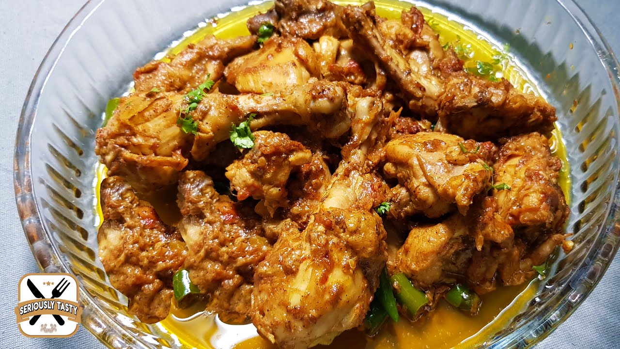 Seriously Tasty : Shinwari Chicken Karahi Recipe - YouTube