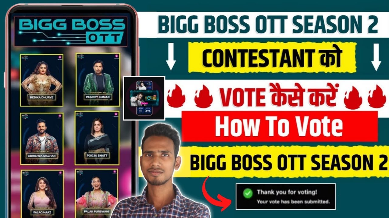 Bigg Boss Ott Season 2 Vote | How To Vote Bigg Boss Ott 2 | Big Boss ...