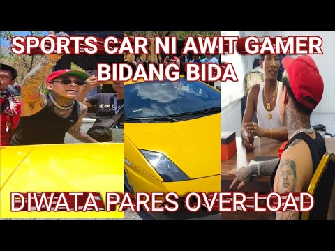AWIT GAMER NAKA SPORTS CAR SA PAG PUNTA KAY DIWATA PARES OVERLOAD ...
