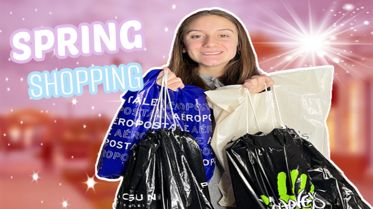 SPRING SHOPPING AND HAUL - YouTube