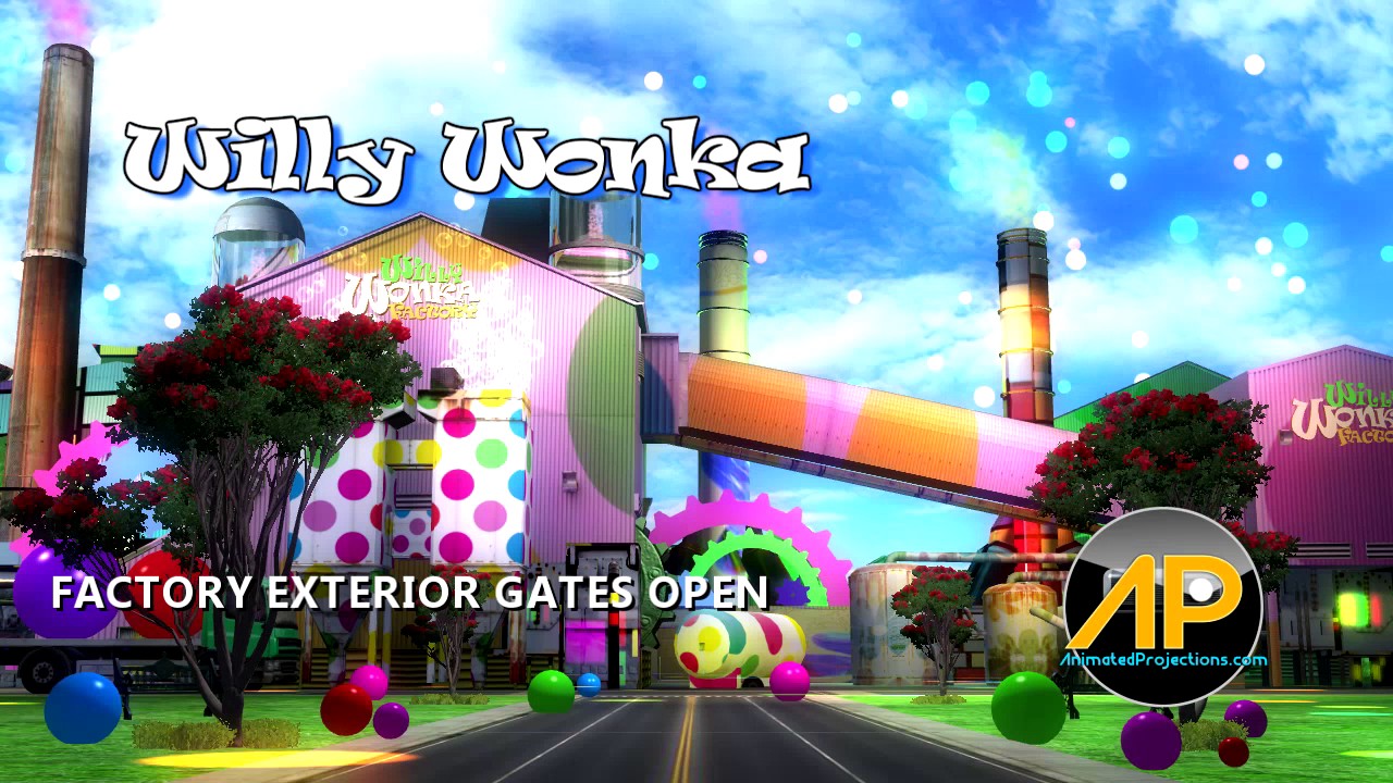 FACTORY EXTERIOR GATES OPEN - YouTube