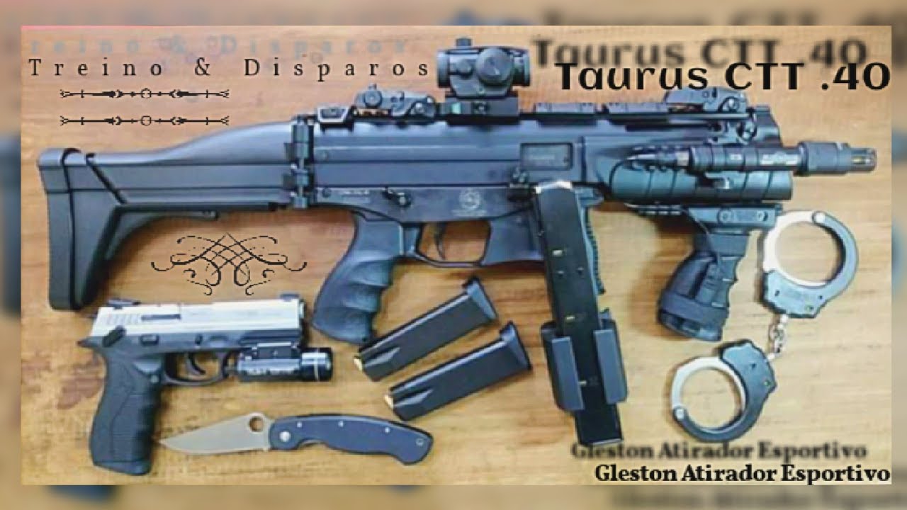 Carabina Taurus CTT 40 - YouTube