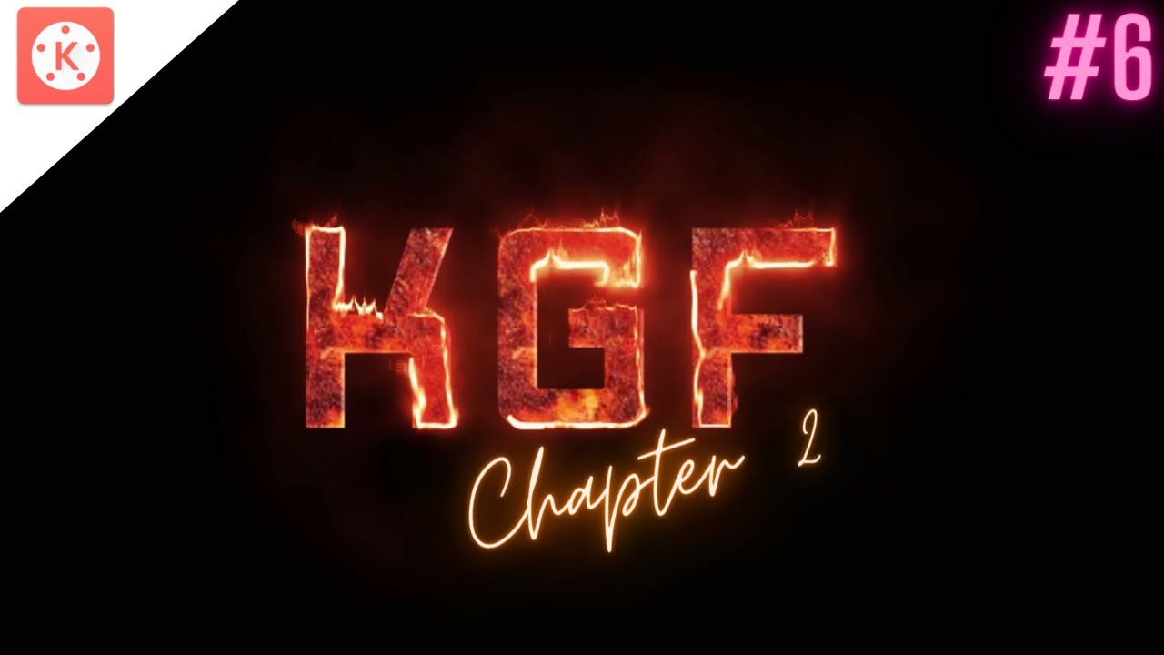 KGF Chapter 2 Movie Intro Text Animation Making Using Filmora X - YouTube