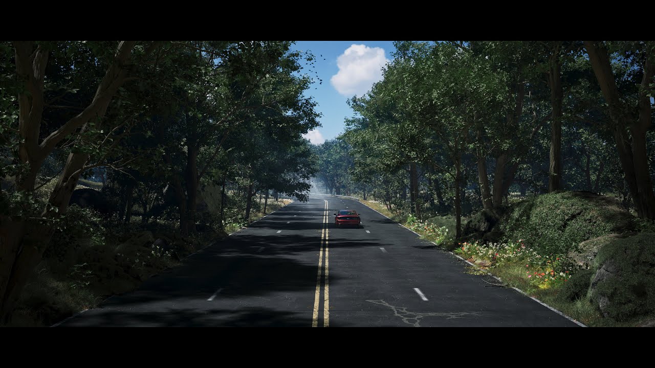Forest Road - Updated / UE5.1 - YouTube