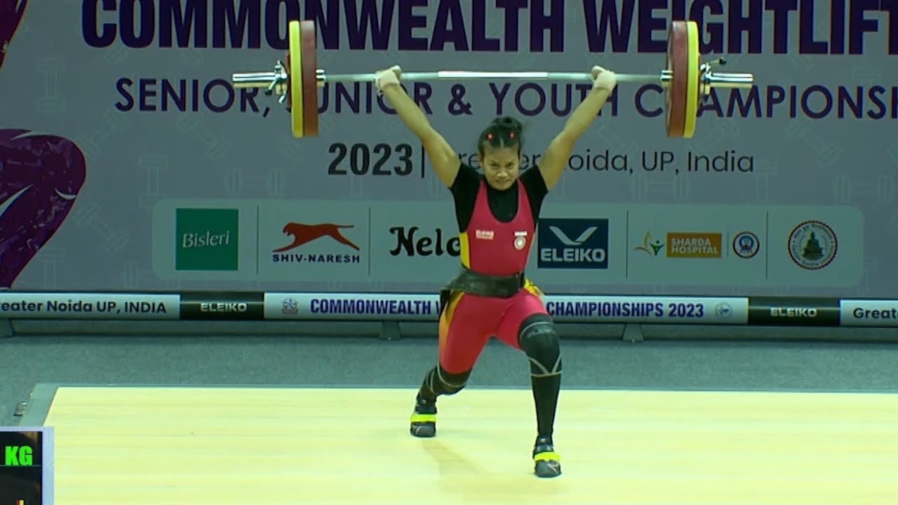 Popy Hazarika 🇮🇳(59kg women) win gold medal for 2023 commonwealth ...