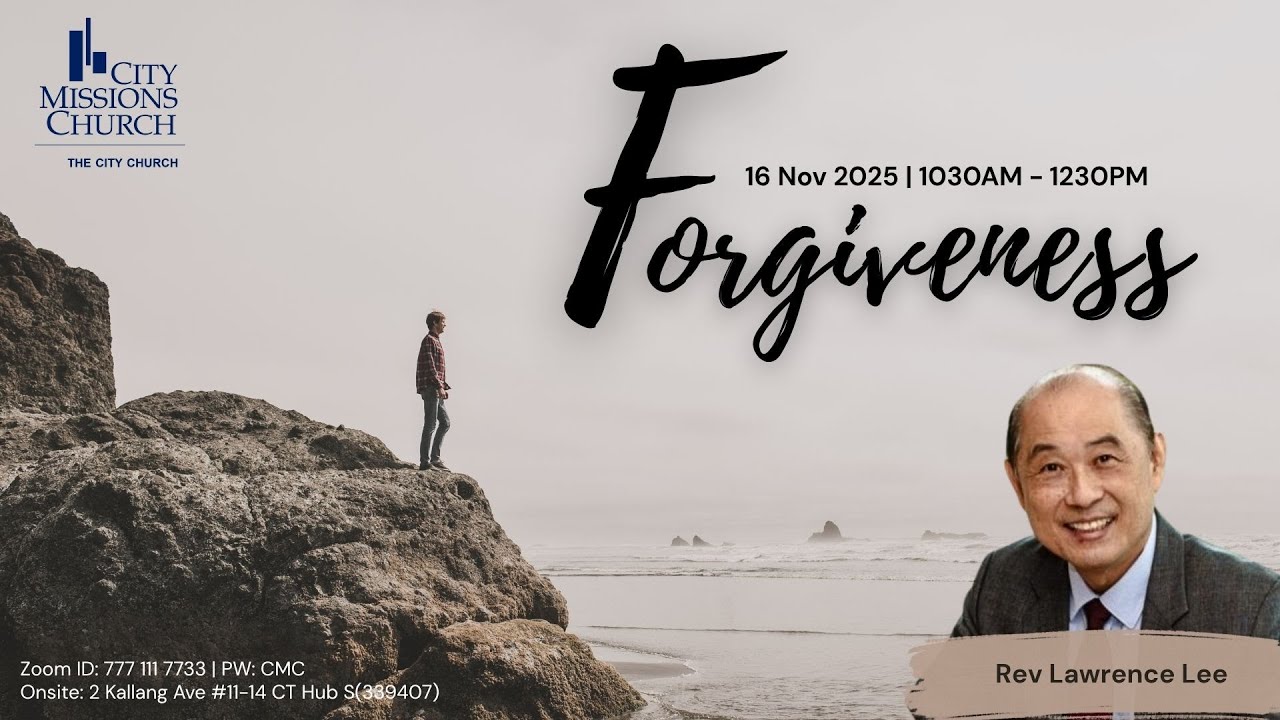 Forgiveness - Rev Lawrence Lee - YouTube