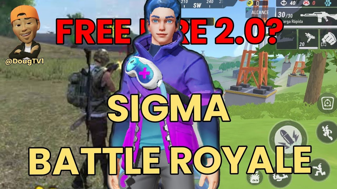 SIGMA BATTLE ROYALE / CÓPIA MELHORADA DO FREE FIRE / ACESSO ANTECIPADO ...