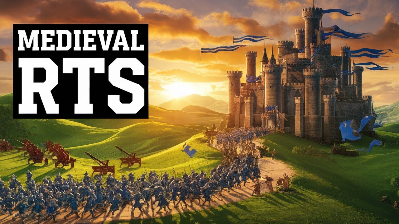 The new Medieval RTS survival mode is insane - YouTube