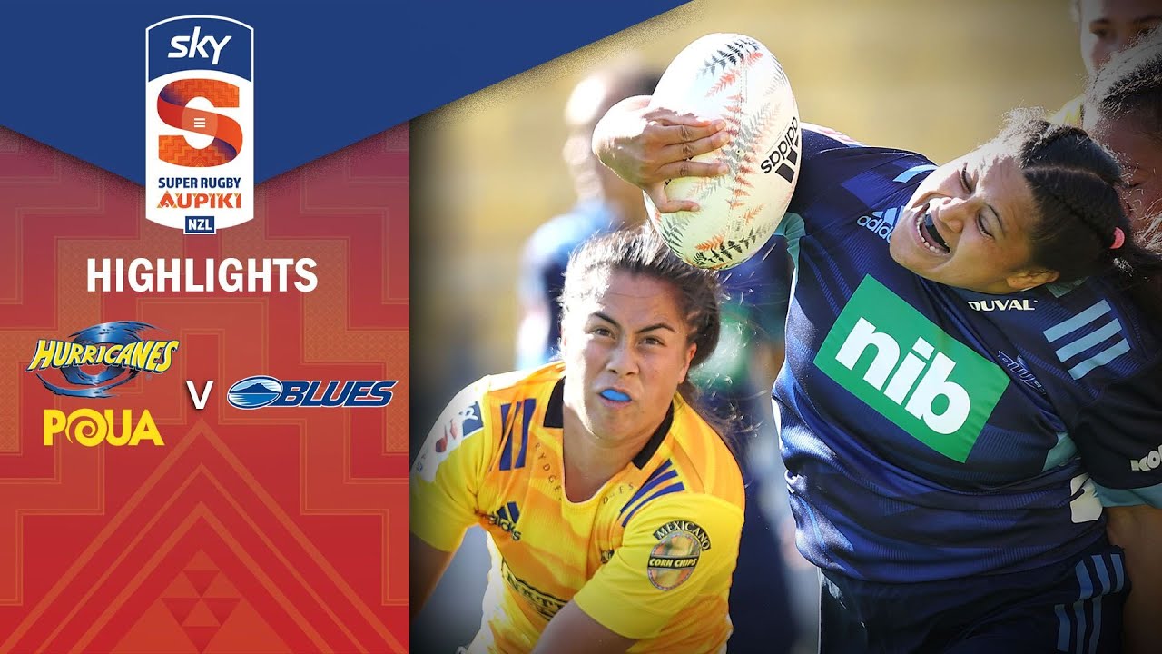 HIGHLIGHTS | Hurricanes Poua v Blues | Super Rugby Aupiki Round 3 | Sky ...