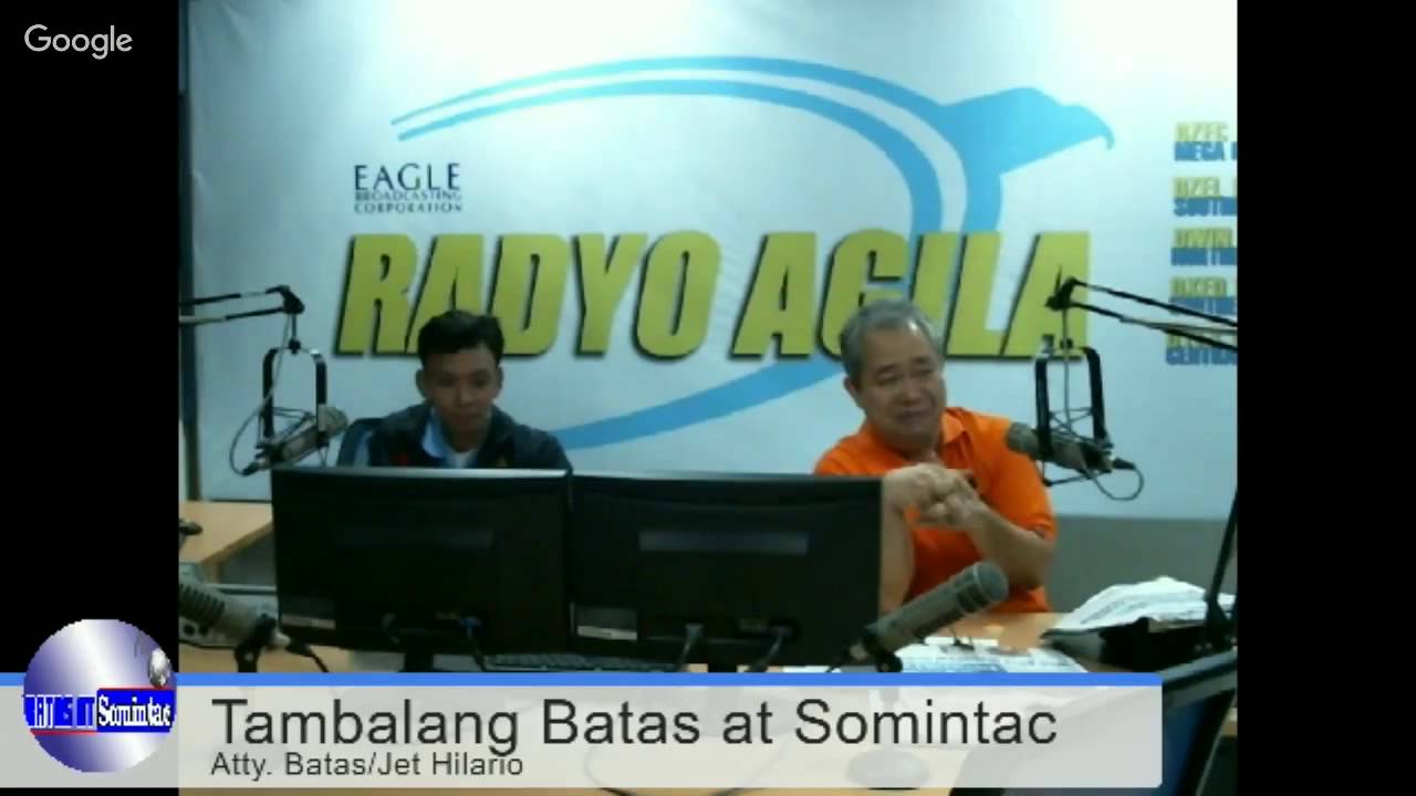 Tambalang Batas at Somintac (Apr. 8, 2016) - YouTube