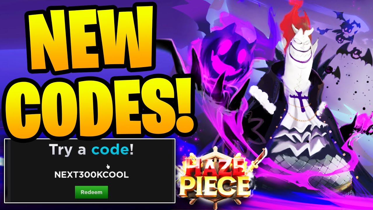 *NEW* ALL CODES FOR HAZE PIECE IN NOVEMBER 2023 ROBLOX HAZE PIECE CODES ...