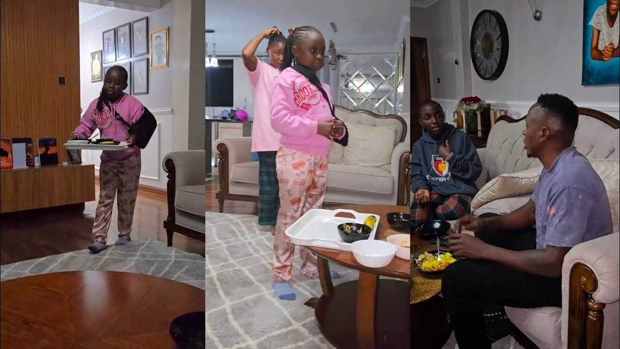 Aaw! Watch How Oga Obinna's Kids Surprised Him On His Birthday! So ...