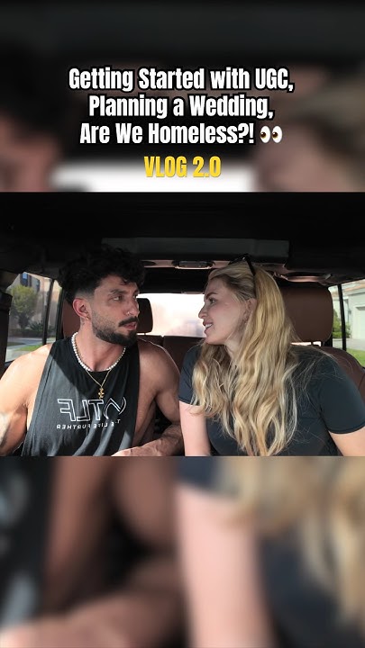 Getting Started with UGC, Planning a Wedding, Are We Homeless?! 👀 #couple #vlog #relationship ...