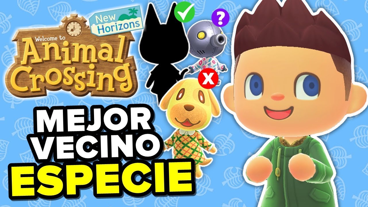 ELIJO A MI VECINO FAVORITO DE CADA ESPECIE EN ANIMAL CROSSING NEW ...