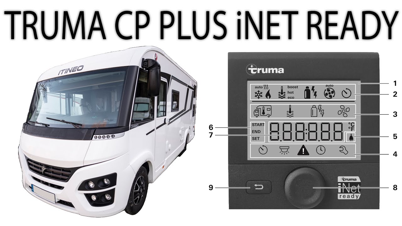 truma cp plus inet. Instalación e instrucciones de uso. - YouTube