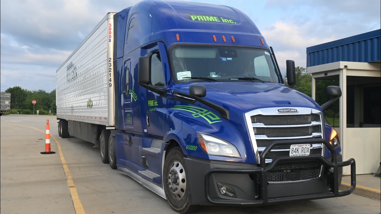 Rookie Lease Truck Driver Vlog| Prime Inc - YouTube