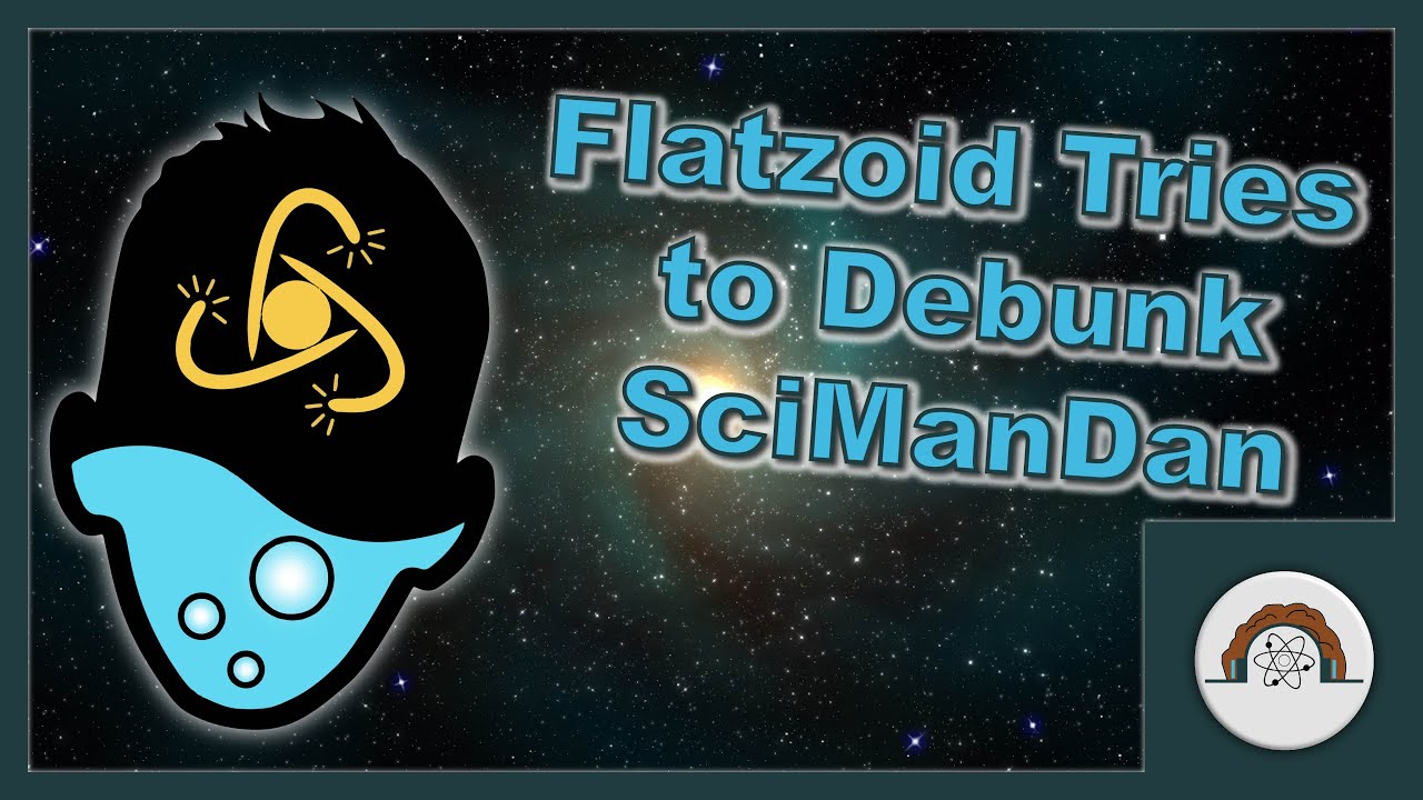 Flatzoid tries to debunk SciManDan, but shows he can't do science ...
