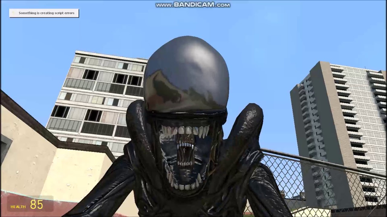 T-rex vs Alien (Garry's Mod) - YouTube