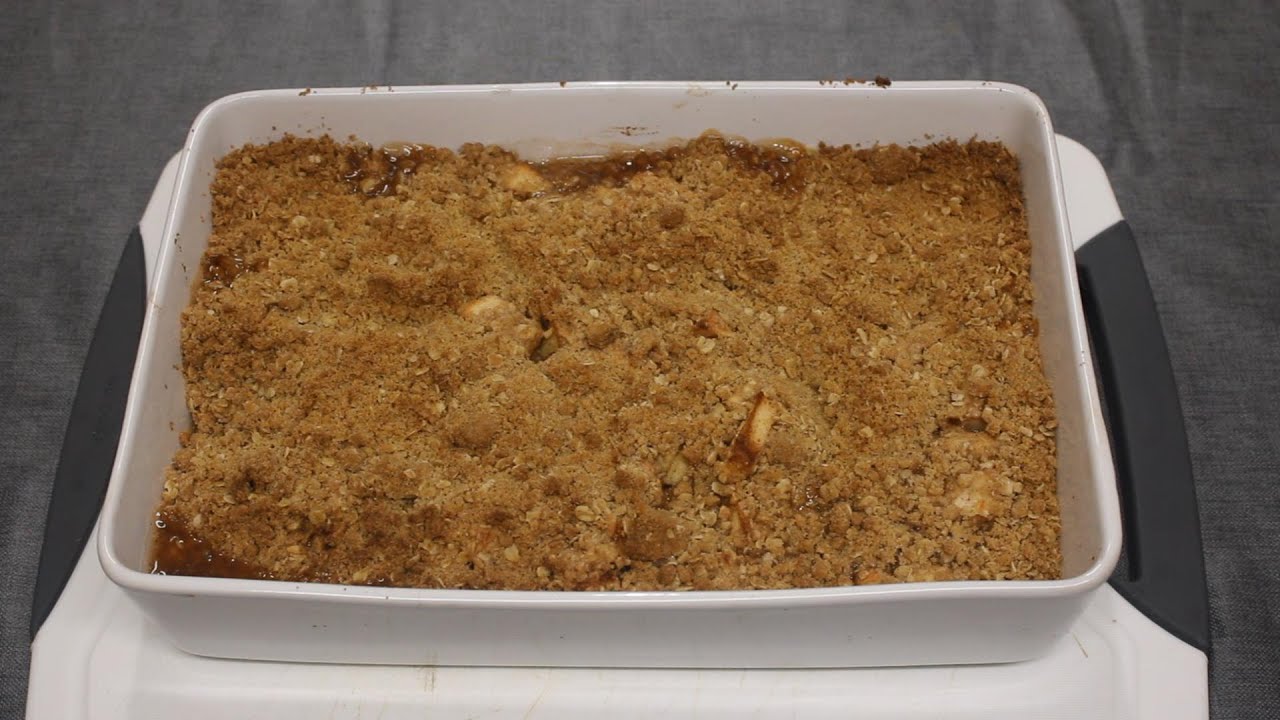 Apple Crumble - YouTube