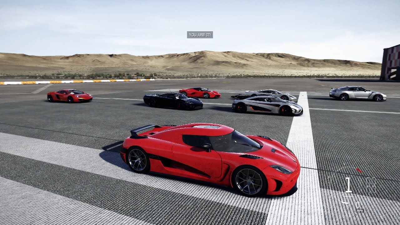 Forza 6 | Super Car Meet / Half Mile Roll Racing // One:1, Agera ...