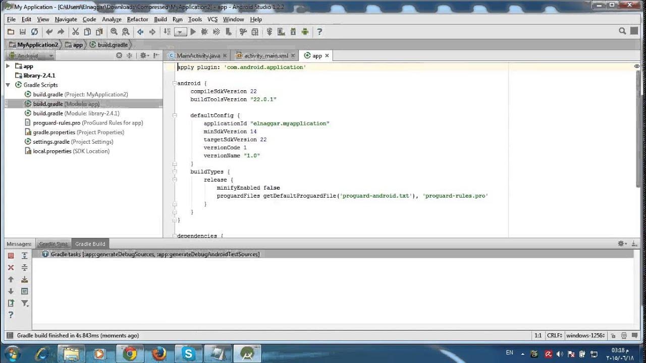 Adding .aar Library in Android Studio اندرويد بالعربى - YouTube