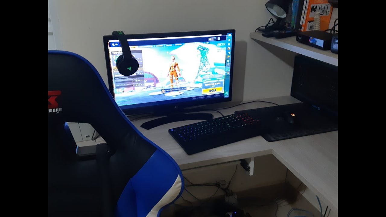 Meu setup full Rgb (Razer,Logitech) Detalhes na descrição - YouTube