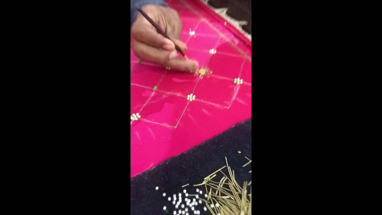 Machi work /khatli work handwork designing Rupalistudio 💫 - YouTube