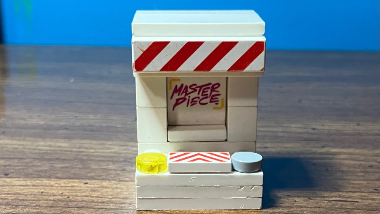 How to make a lego arcade machine - YouTube
