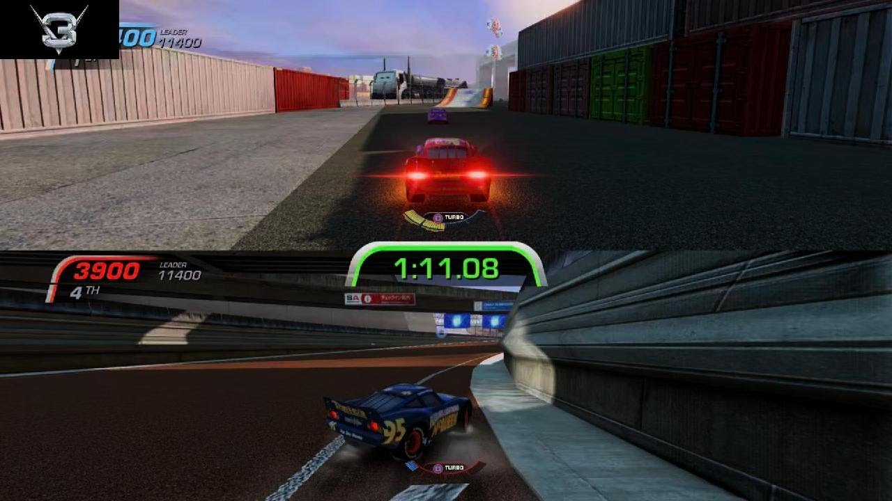 Cars 3: Driven to Win Stunt showcase - YouTube