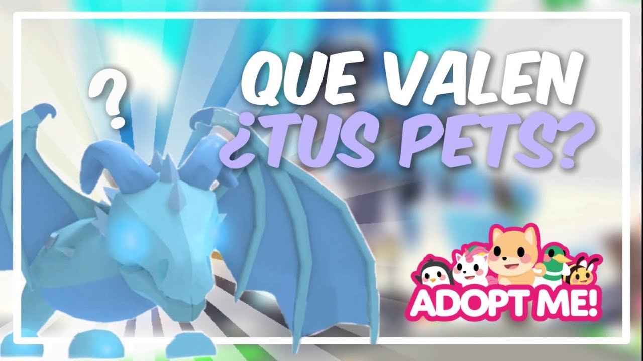 🧊 ¿Cómo saber el VALOR de tus pets? - Adopt me - YouTube