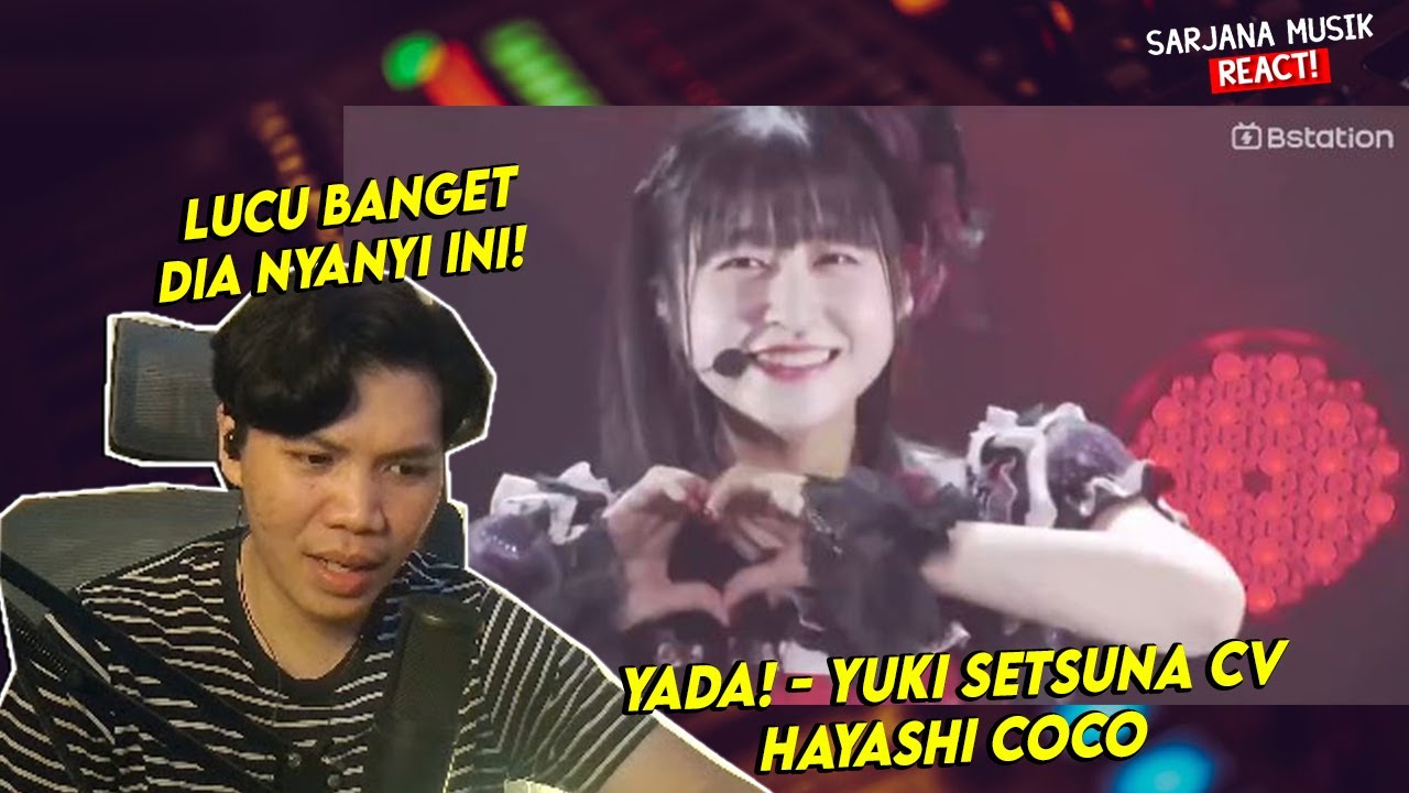 Yada! - Yuki Setsuna CV Hayashi Coco | SARJANA MUSIK REACTION - YouTube