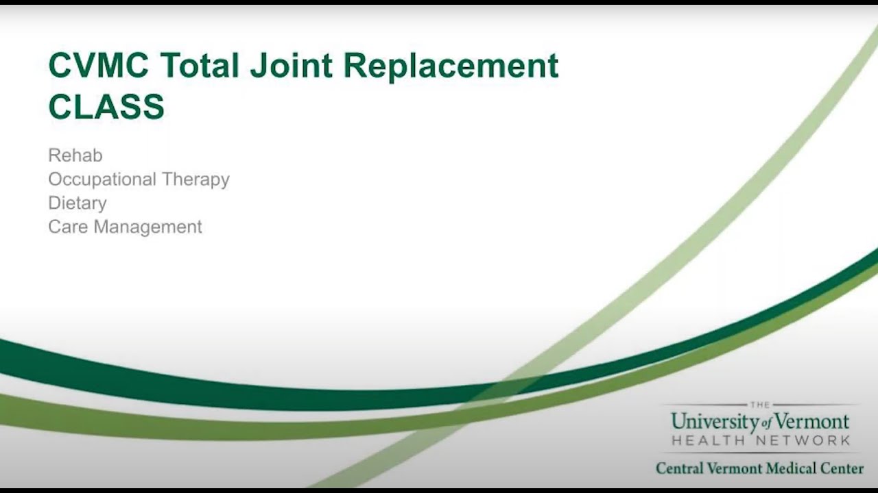 CVMC - Preparing for your Knee or Hip Surgery - YouTube