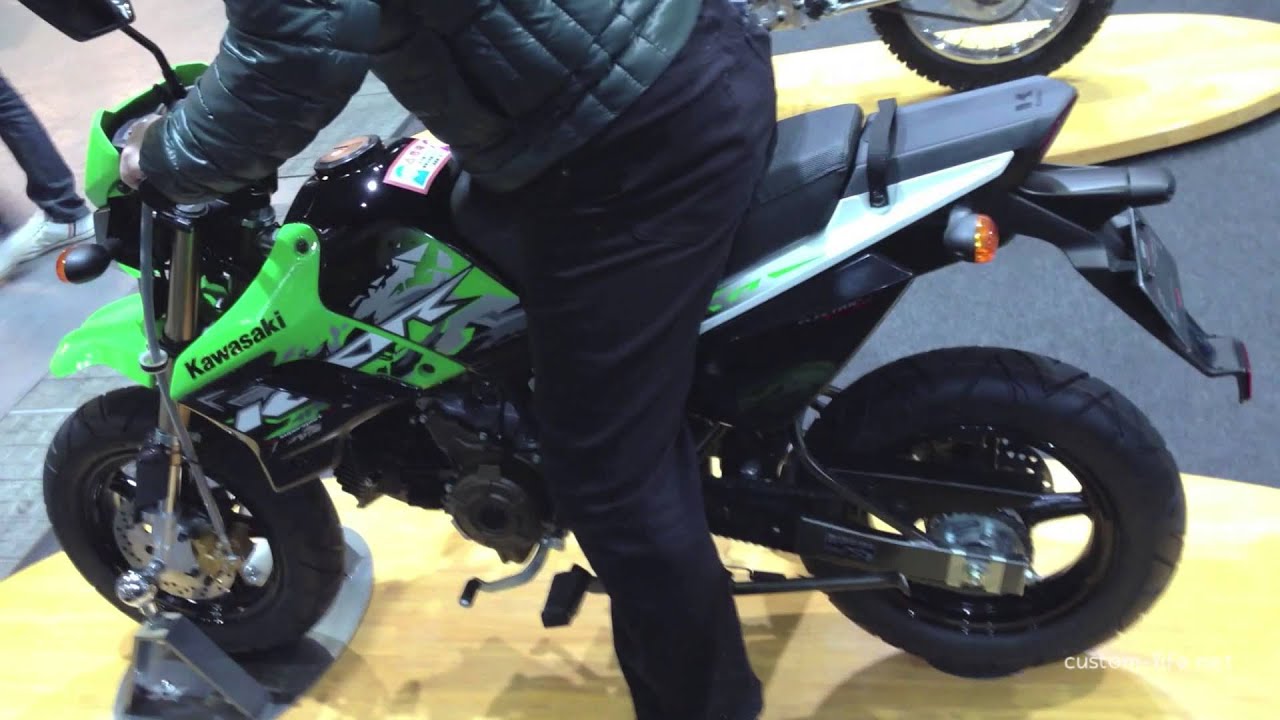 Kawasaki KSR110 / Motorcycle Show 2013 - YouTube