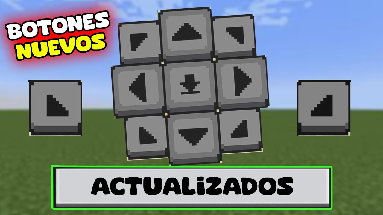 2 NUEVOS BOTONES Y JUGABILIDAD En minecraft Pe 1.21.30 Nuevos botones ...
