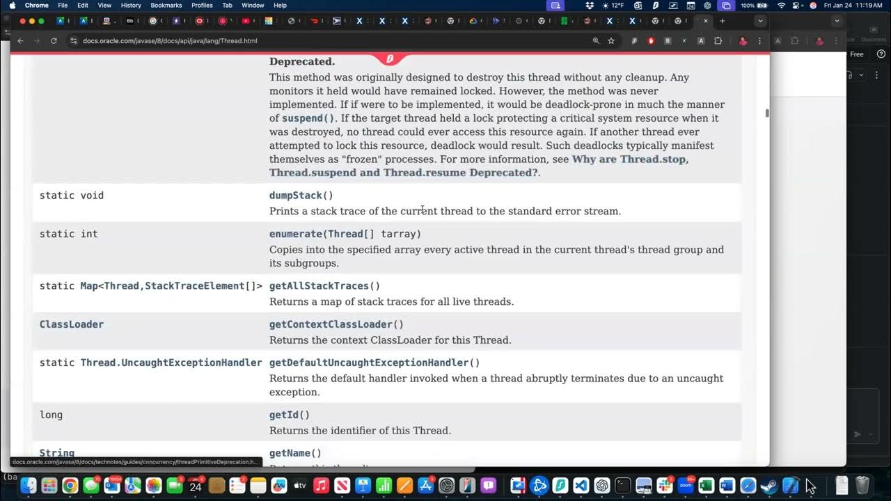 CSC 2050 1/24/25 Finished Threads, introduced Merge Sort - YouTube