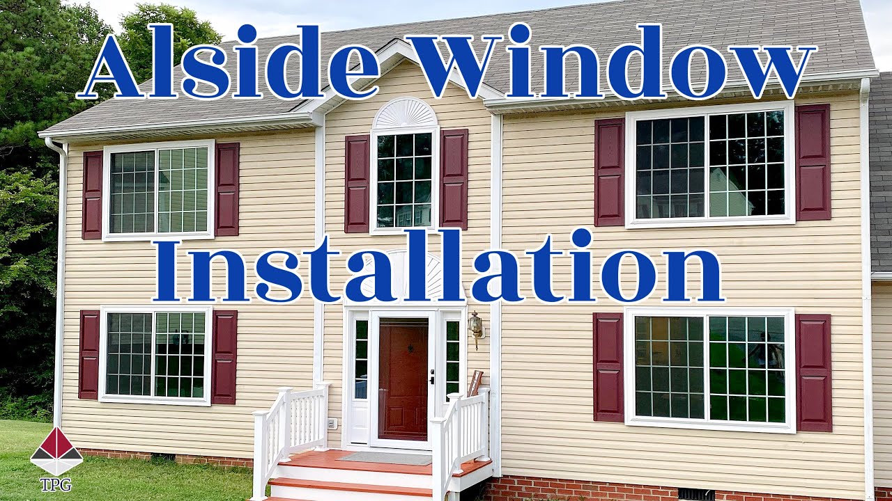 Alside Windows Installation in Chesterfield, Va - YouTube