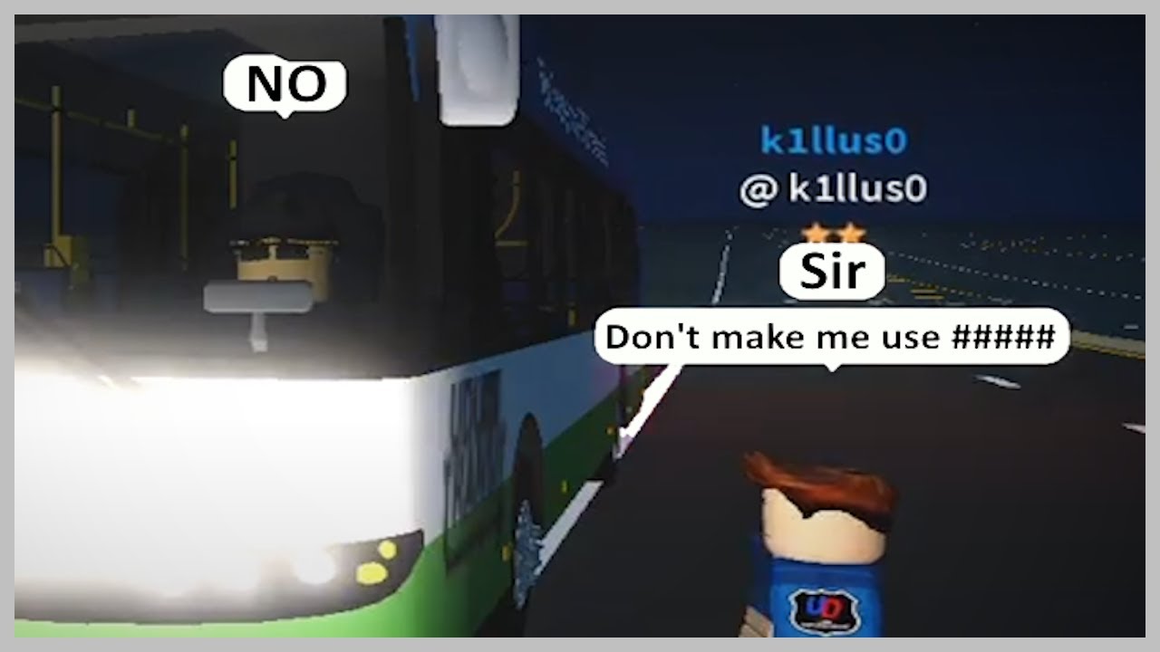 The Roblox Bus Experience - YouTube