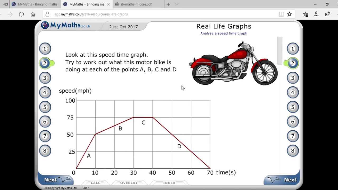 Real Life Graph II by:- skype online tution - YouTube