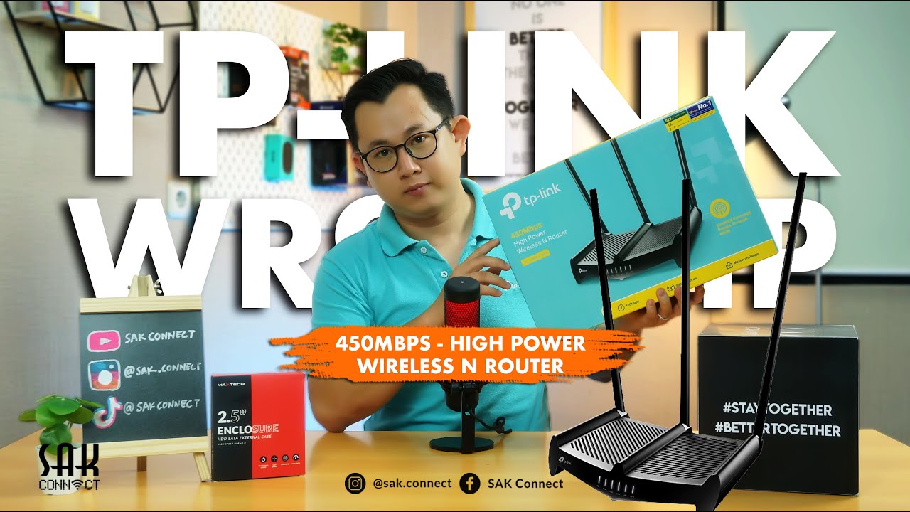 TP Link TL WR941HP High Power Wireless Router Unboxing Dan Review - YouTube