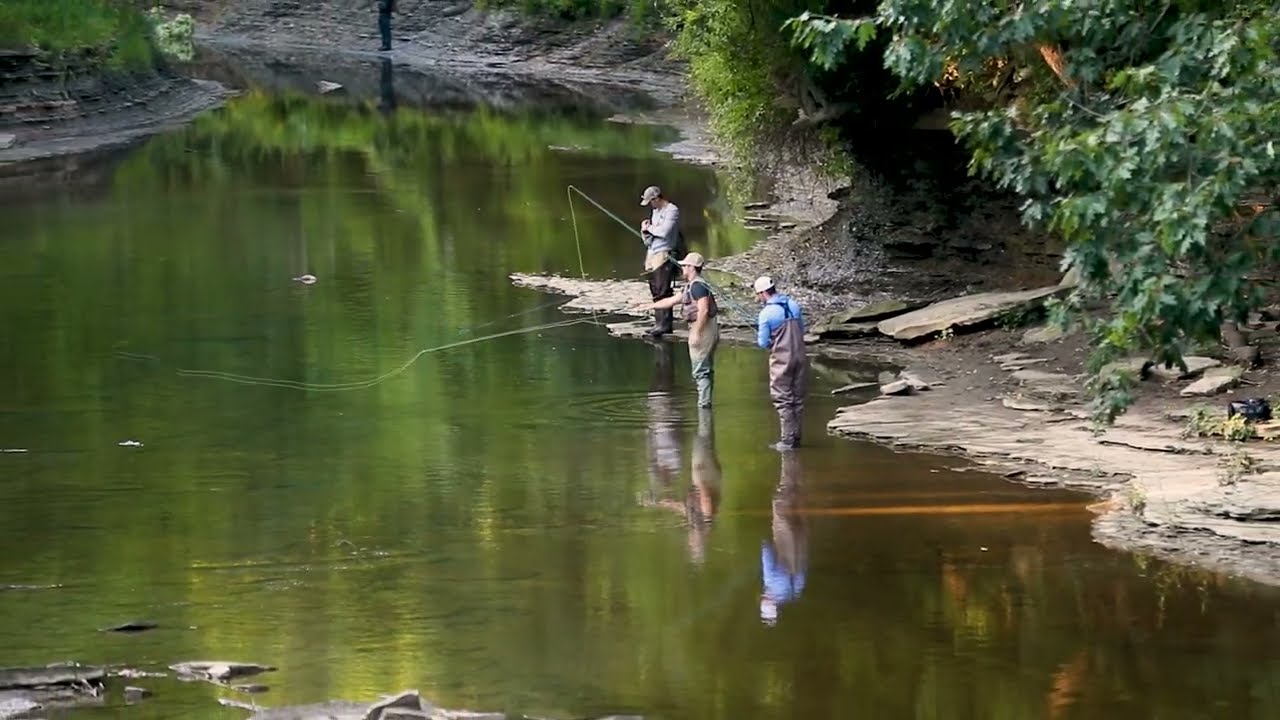 Erie, PA - Fall Fishing - YouTube