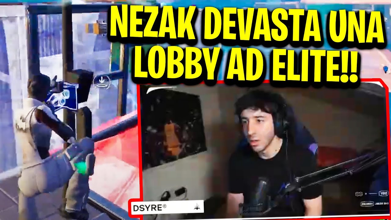NEZAK DEVASTA UNA LOBBY ELITE!! - Fortnite ITA - YouTube