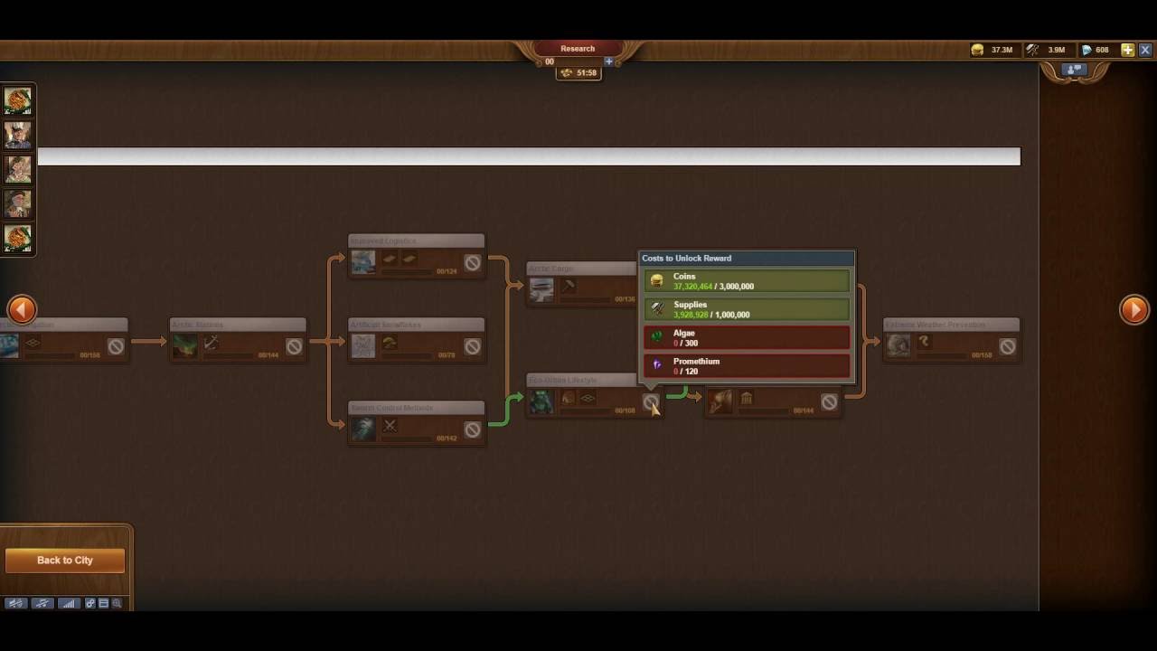Forge of Empires BETA - Arctic Future part 3 - tech tree - YouTube